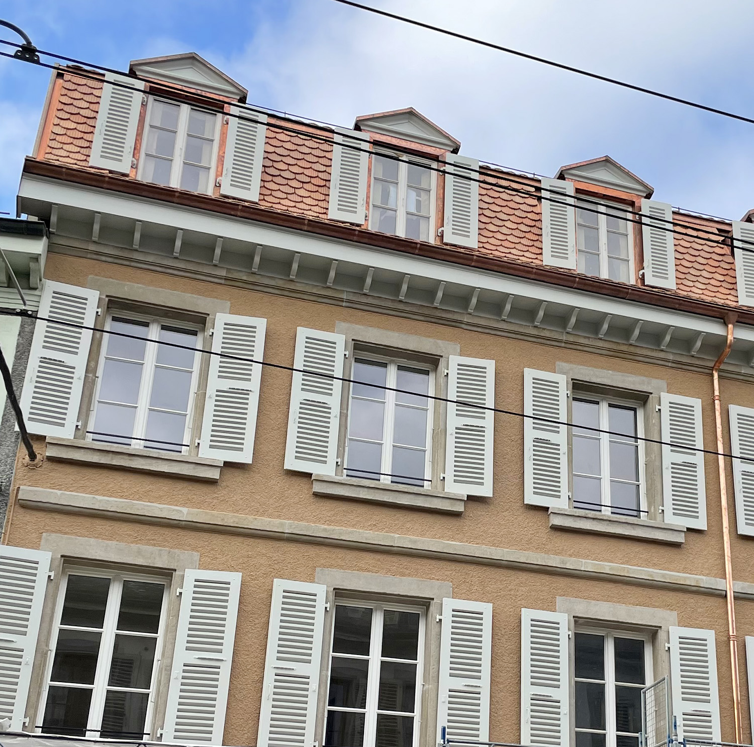 Volets sur mesure à Genève – Ateliers Fracheboud